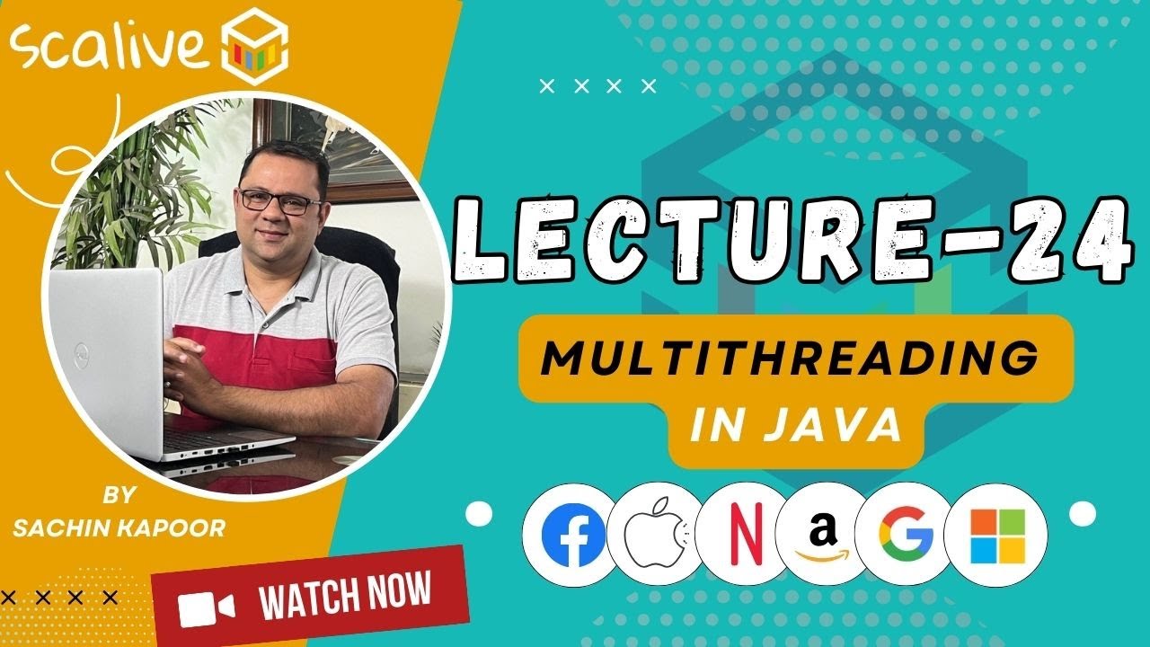 Java Project Lecture - 24 | Multithreading & Thread Synchronization