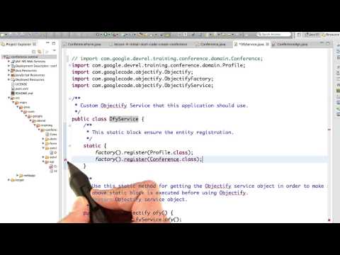Learn Registering An Entity Class Developing Scalable Apps with Java - Mind Luster