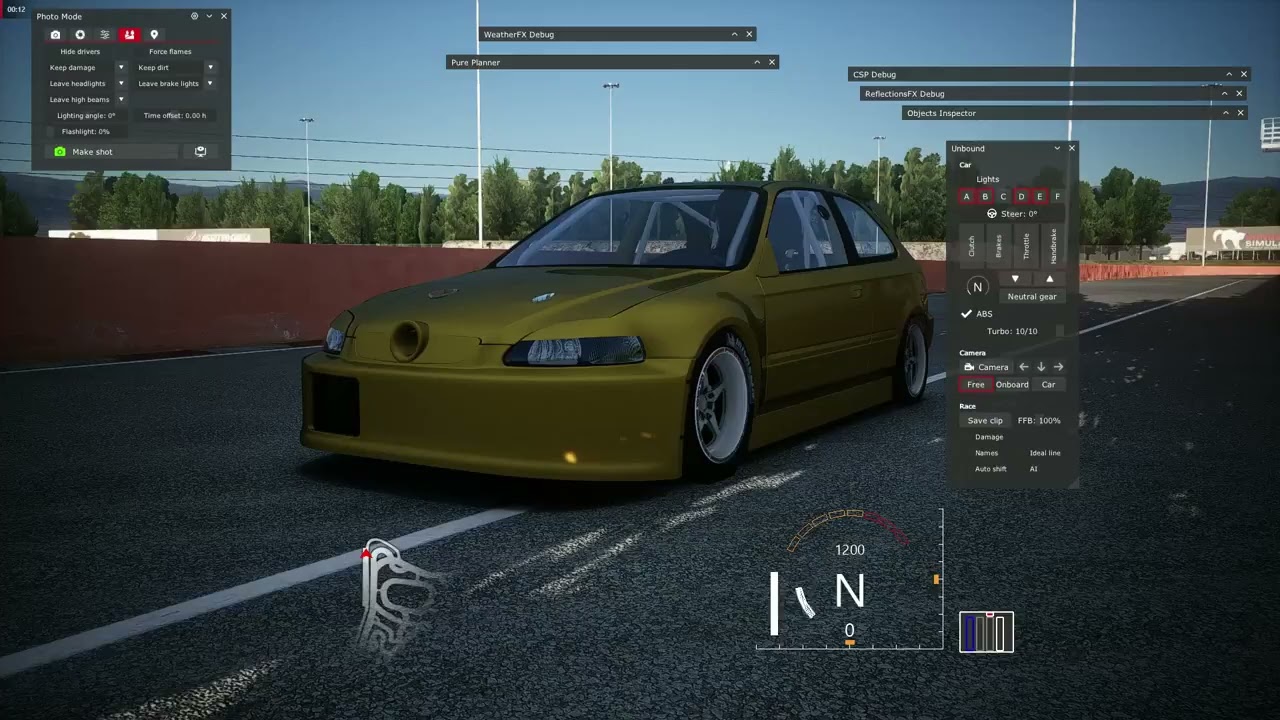 Honda Civic EK + Different Drag Bodykits 1 - Assetto Corsa