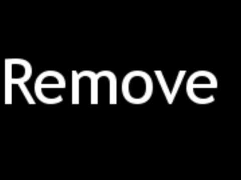 How to Pronounce Remove