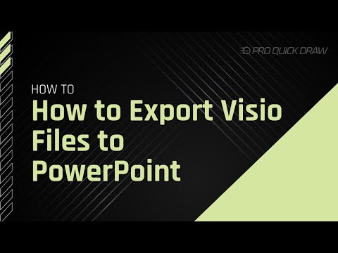 How to Export Visio Files to PowerPoint