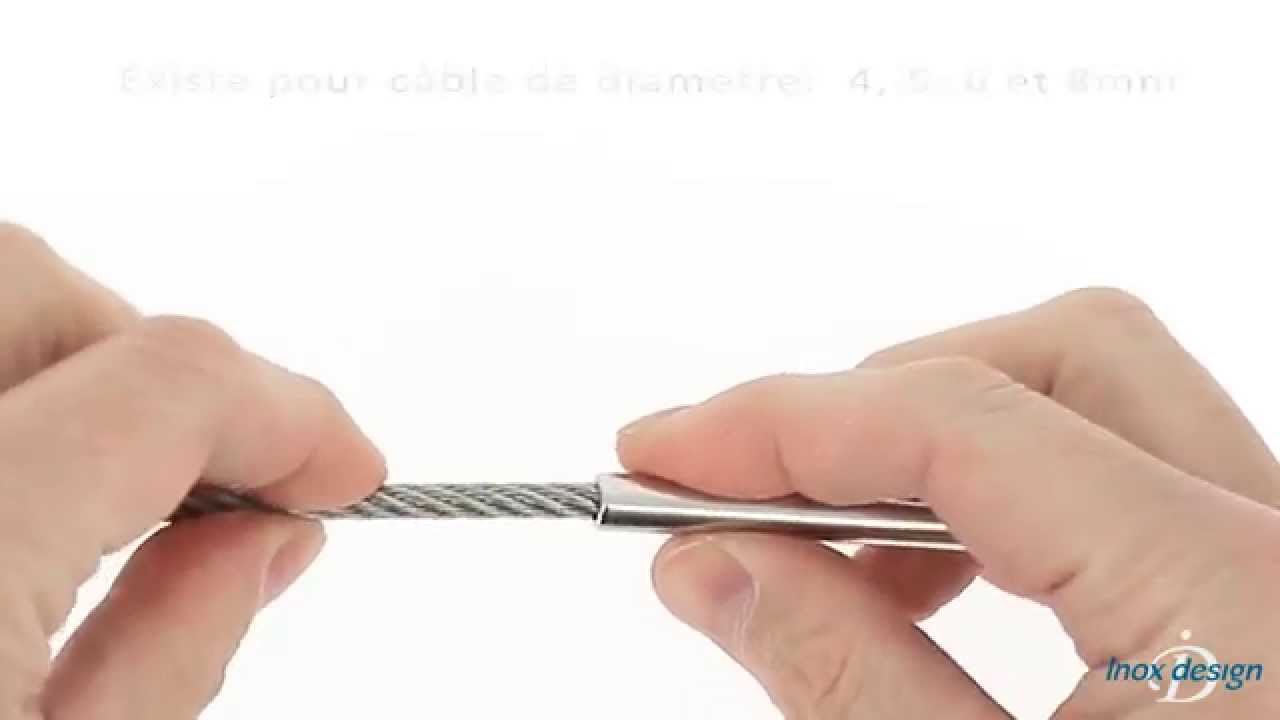 Terminaison Câble Inox à Sertir avec Filetage Interne - 14880