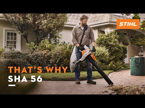 STIHL SHA 56 cordless shredder | That's why