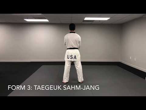 FORM 3: TAEGEUK SAHM-JANG