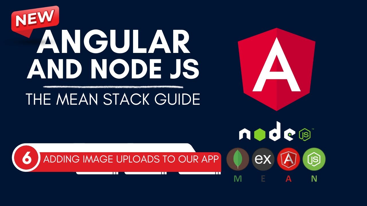 Adding Image Uploads to our App - #Angular & #NodeJS - Complete MEAN Stack  #meanstack Full Course