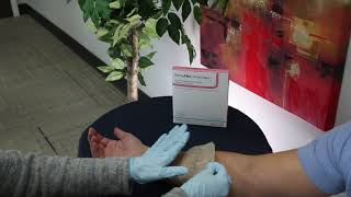 How to Apply DermaRite's DermaFilm X-Thin Clear Wound Dressing ...