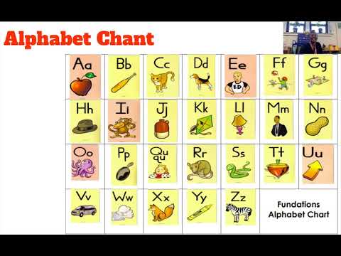 Daily FUNdations Alphabet Chant