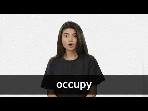 OCCUPY definition and meaning | Collins English Dictionary