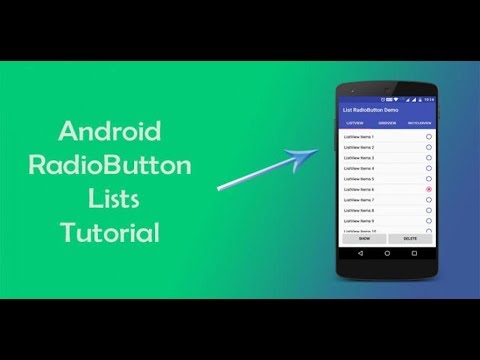 Android Tutorial for Beginners RadioButton Basics Example With Source code