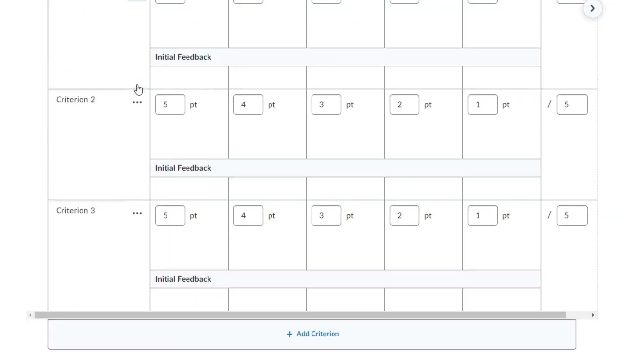 Create and Edit a Rubric