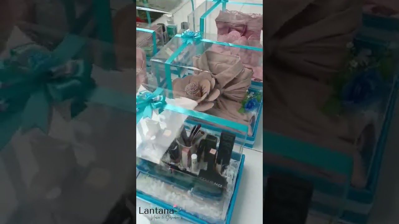 Hias seserahan box mika