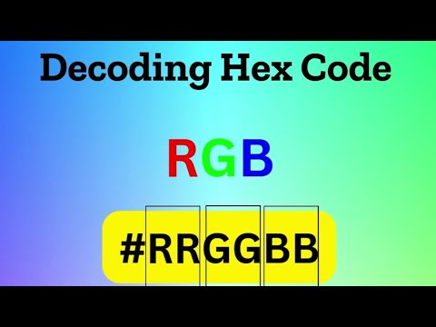 Decode Hex Color Codes | Insights With Veda
