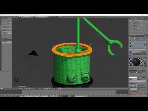 Learn Building a Character using Blender 3D Adding Materials and Keyframe Animation | packtpub ...