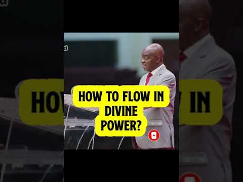 HOW TO FLOW IN DIVINE POWER || BISHOP DAVID OYEDEPO