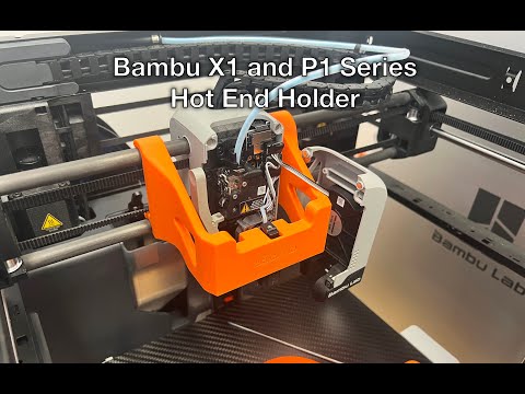 🥼 Bambu Lab Hot End Holder・Free STL File for 3D printing・Cults