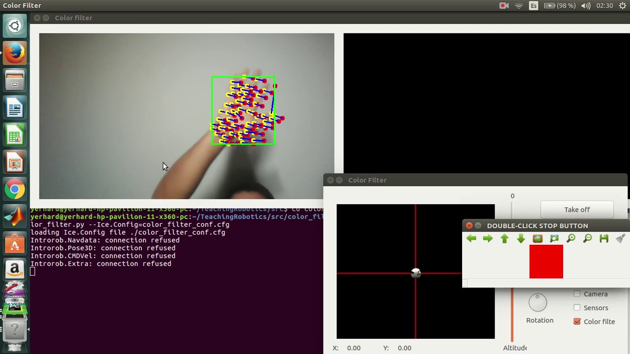 Dynamic ROI/Optical Flow. OpenCV-Python
