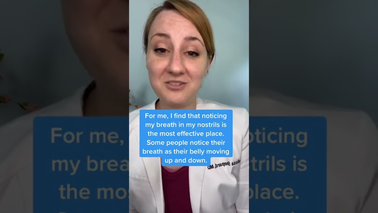 Quick mindfulness meditation via doctorshepard_md on tiktok