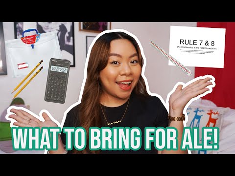 What to Bring + Prepare for the Board Exam! (Architecture Licensure Examination, Philippines)