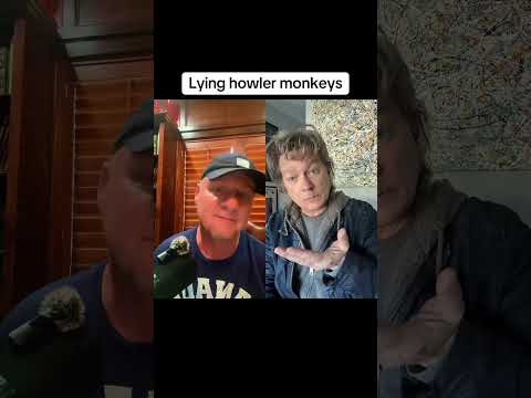 Lying howler monkeys