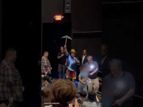 Jack Black surprises Minecraft movie goers with ‘chicken jockey’