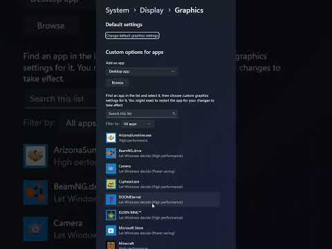 Force WINDOWS to USE Your Dedicated GPU