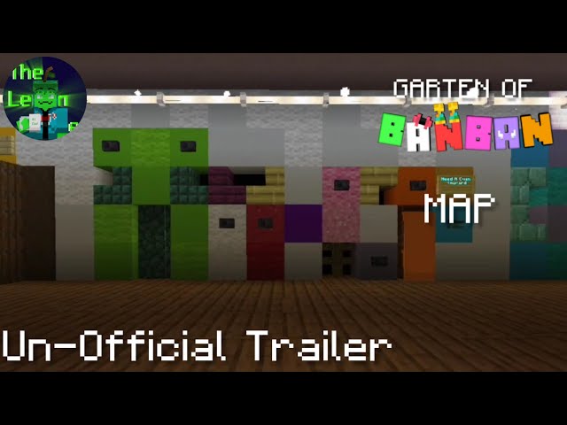 Garten Of Banban 1 Map V2.0 - By YtLemonSteve Entertainment [1.21.60 ...