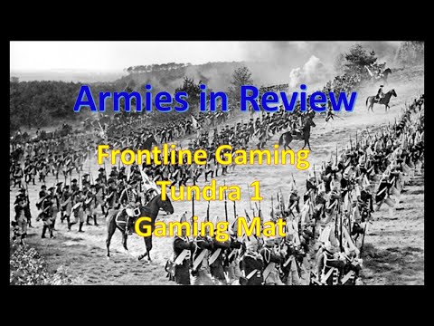 Frontline Gaming Mat Review – Wargaming from the Balcony