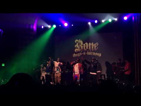 Bone Thugs-N-Harmony @ The Regent Theatre, Los Angeles. 1/19/23