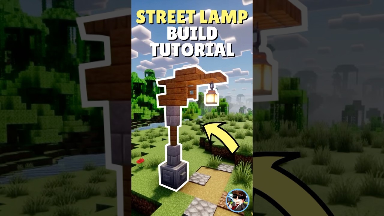 Master Street Lamp Building in Minecraft with this Simple Build Tutorial