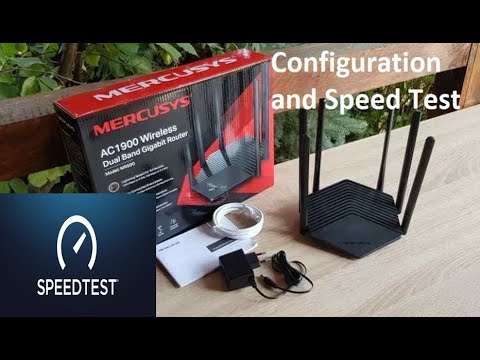 Mercusys ac 1900 Dual Band Router configuration & Speed test with BSNL Fiber