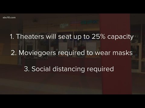 What changes to expect at movie theaters as they reopen in Sacramento region