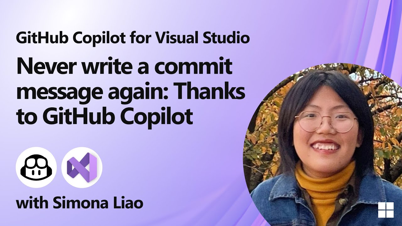 Never write a commit message again: Thanks GitHub Copilot