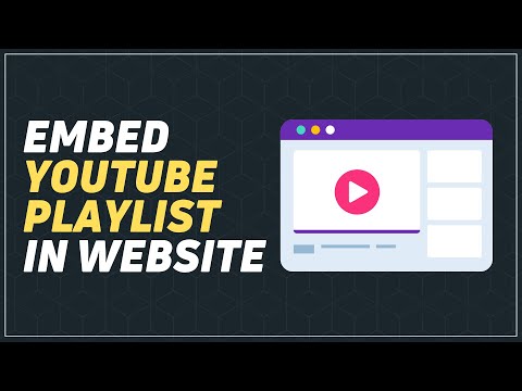 How To Embed A YouTube Playlist in Blogger & Wordpress