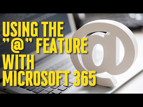 How To @Mentioned Someone On Microsoft 365 & Outlook