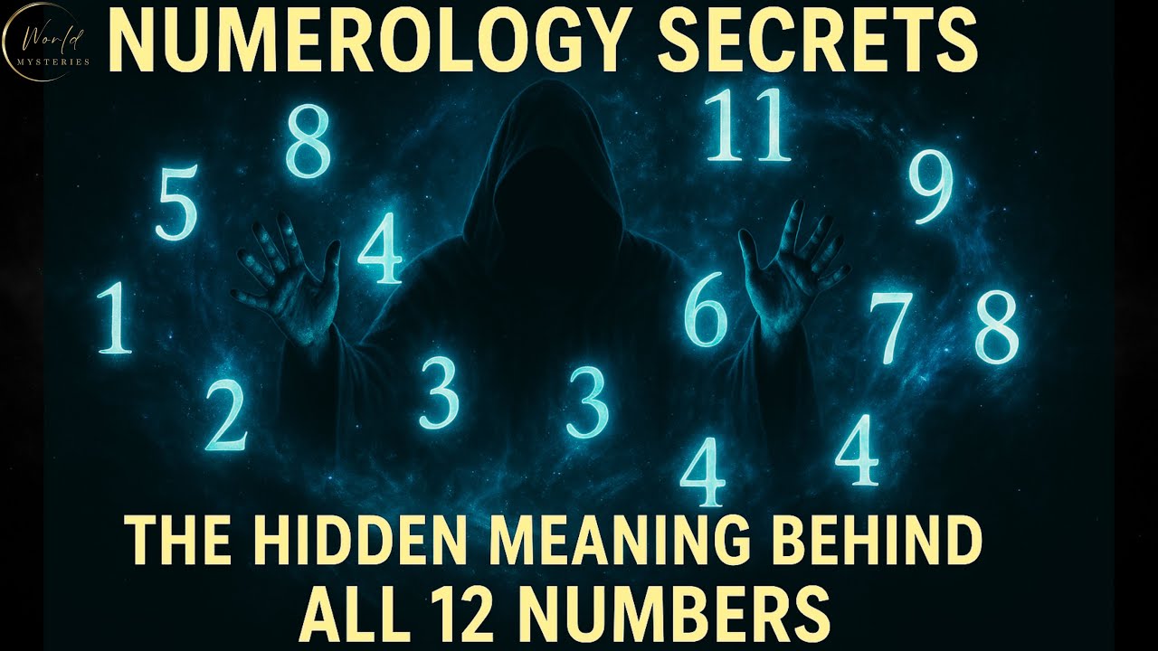 🔢 Numerology Secrets: The Hidden Meaning Behind All 12 Numbers!