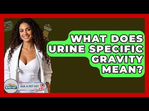 What Does Urine Specific Gravity Mean? - Ask A Pet Vet