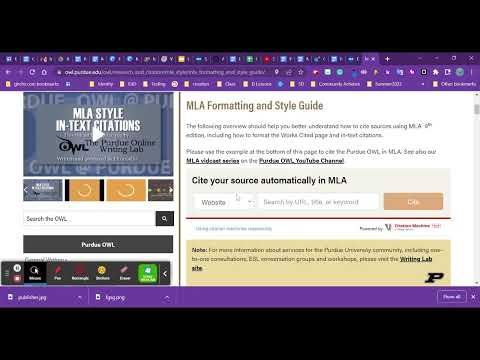 Owl Purdue MLA
