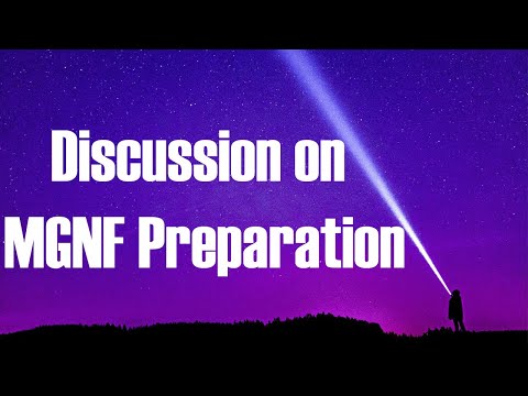 MGNF IIM- B discussion on Preparation Strategy, Lecture Guide&Invitation of ideas | How to Prepare?