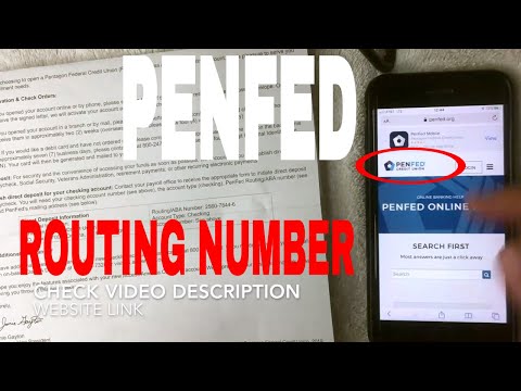 ✅ What Is PenFed Credit Union Routing Number? 🔴