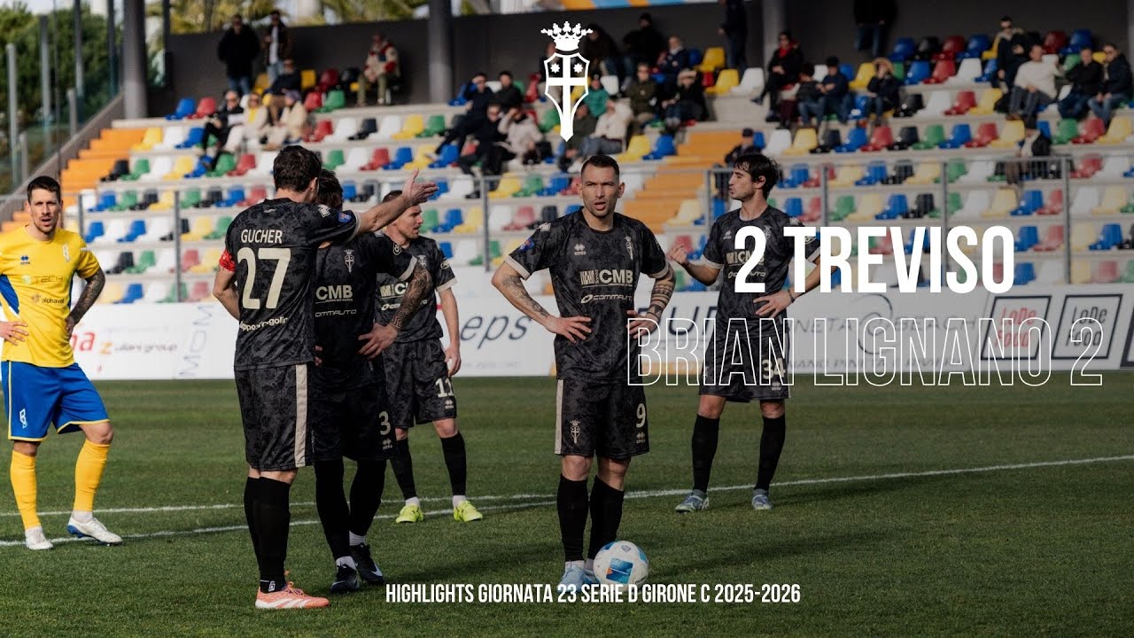 TREVISO VS BRIAN LIGNANO - HIGHLIGHTS - Giornata 23 serie d girone c 2025-2026