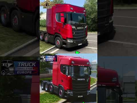 Truckers Of Europe 3 vs Euro Truck Simulator 2 Similar Things