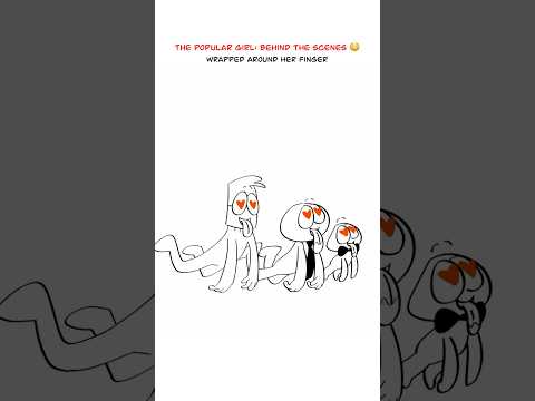 Popular Girls Be Like… 😏 (Animation Meme) Anim: Mansurella #shorts