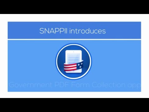 Government PDF Form Collection