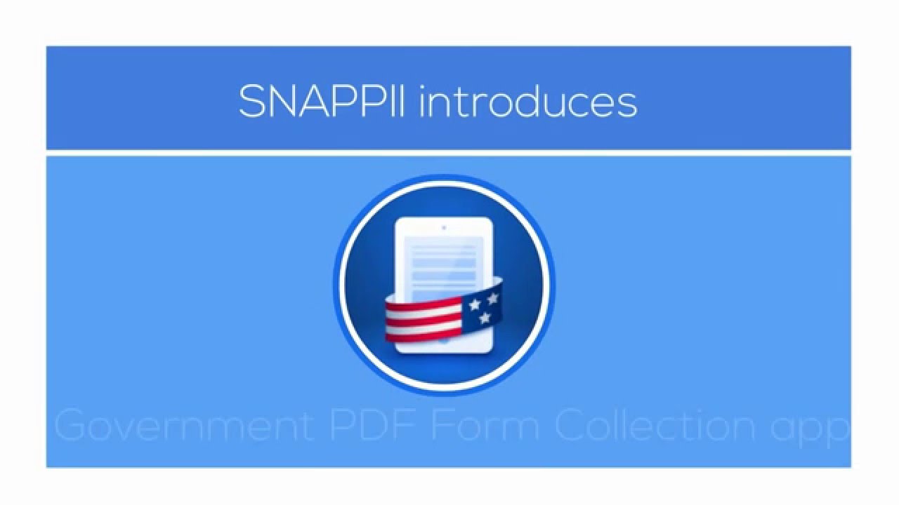 Government PDF Form Collection