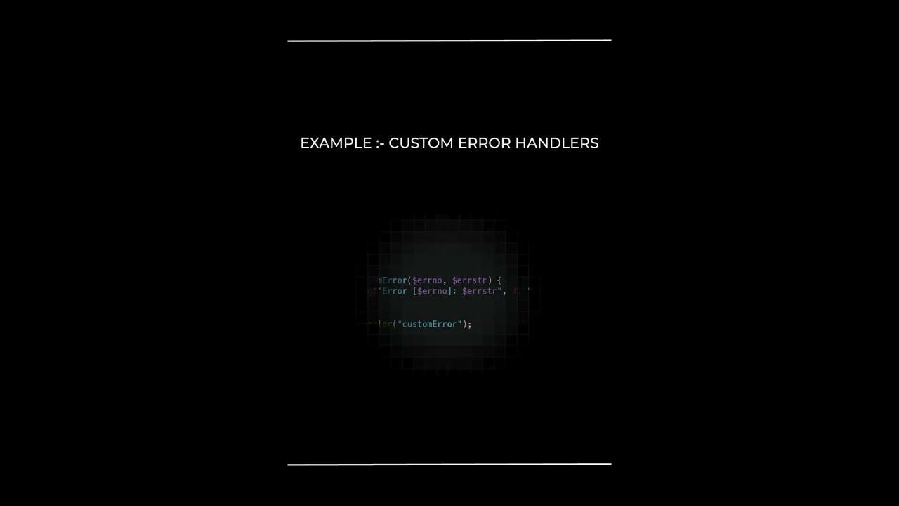 How Do You Handle Errors in PHP