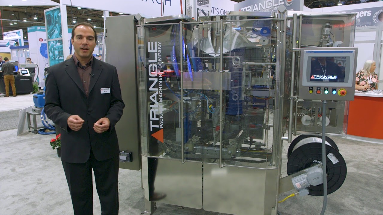 Triangle XYRJ VFFS Bagger at Pack Expo 2017