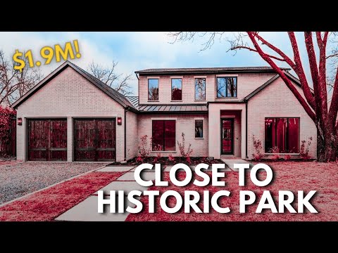 Dallas Home For Sale Near Historic Park