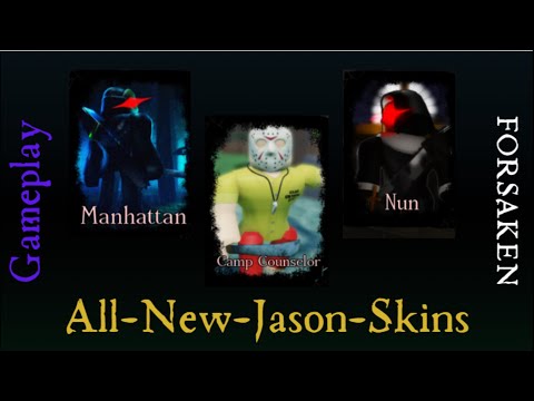 (NEW UPDATE) Jason Skins - Gameplay - FORSAKEN