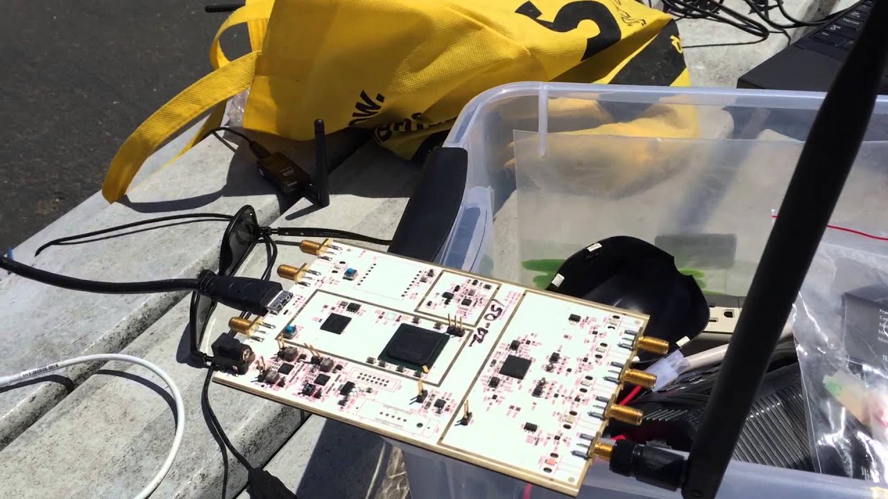 MONITORING DRONE FPV FREQUENCY USAGE WITH A USRP SOFTWARE DEFINED RADIO ...