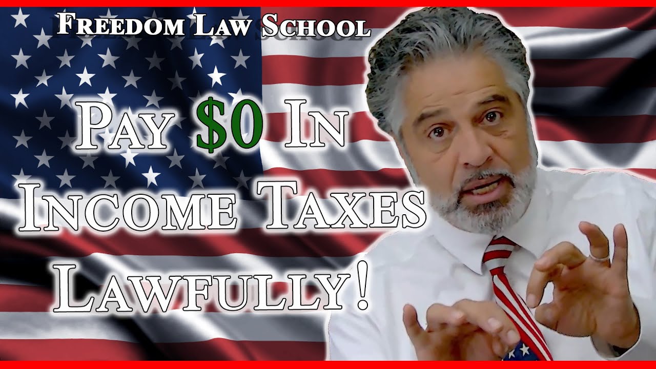 Pay ZERO income taxes LEGALLY! (Short)